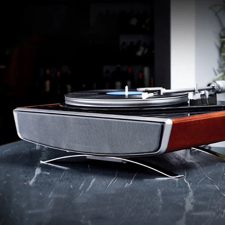 Tourne Disque Moderne Noir – Heritage Vintage™
