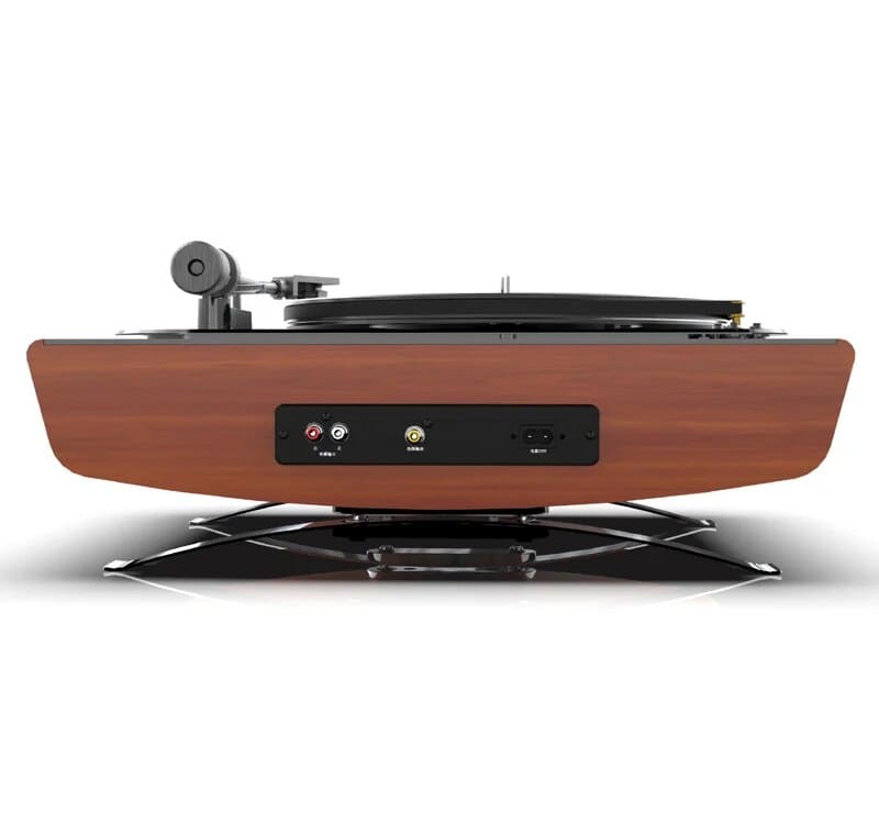 Tourne Disque Moderne Noir – Heritage Vintage™